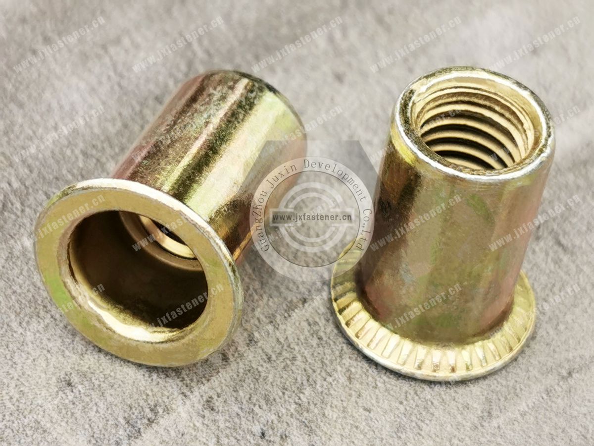 Sale Countersunk Head Open end Round Body Plain Blind Rivet Nuts—Open End