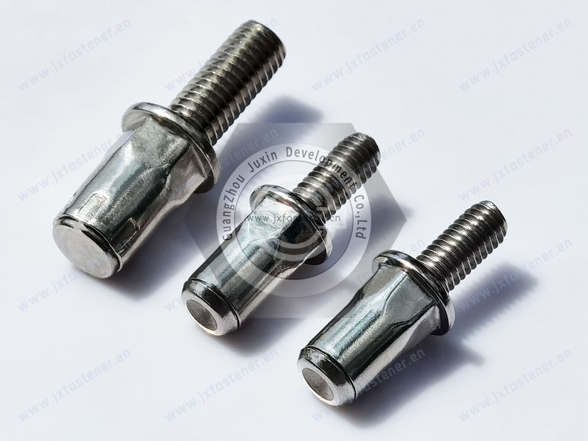 Flat Head Part Hexagonal Body Blind Rivet Studs Supplier China