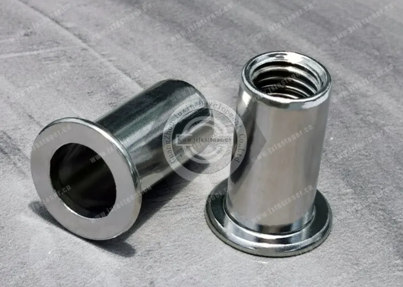 Flat Head Open end Round Body Blind Rivet Nuts—Open End Supply