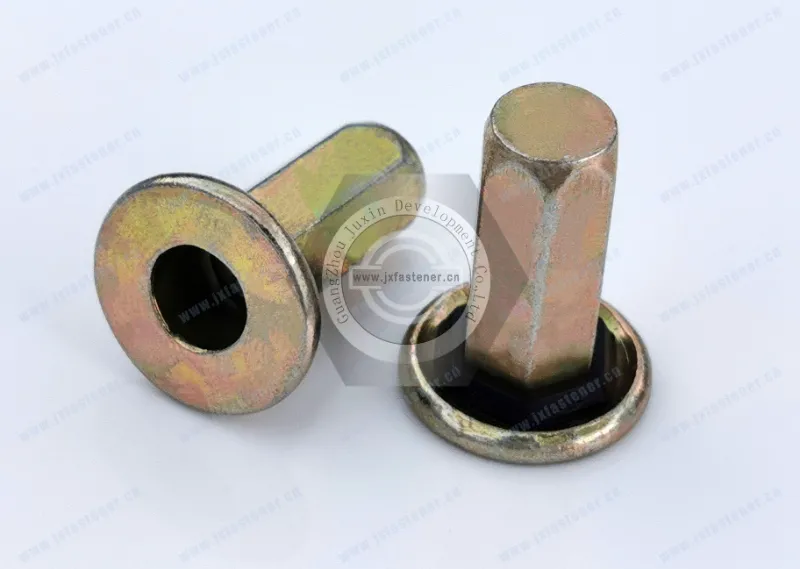 Flat Head Open end Full Hexagonal body Blind Rivet Nuts—Open End ...