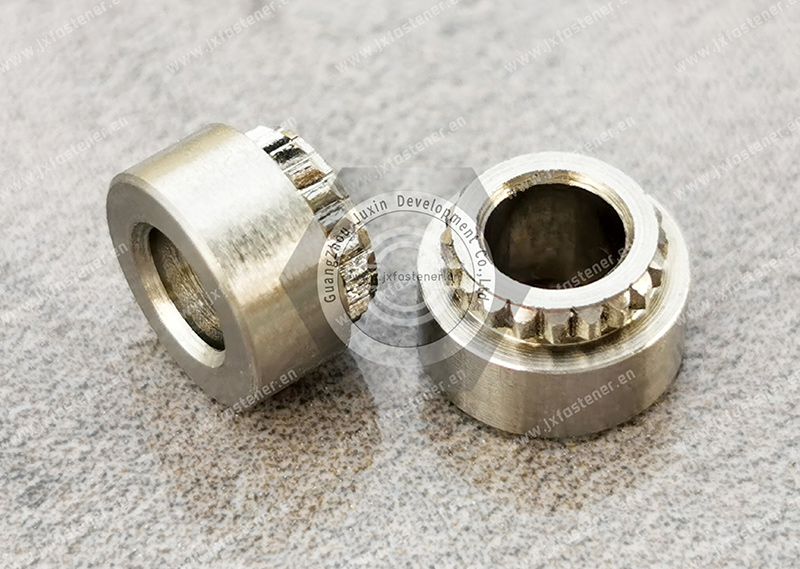 China Broaching nuts Non-thread Thru-Hole - Types JX-KFE, KFSE