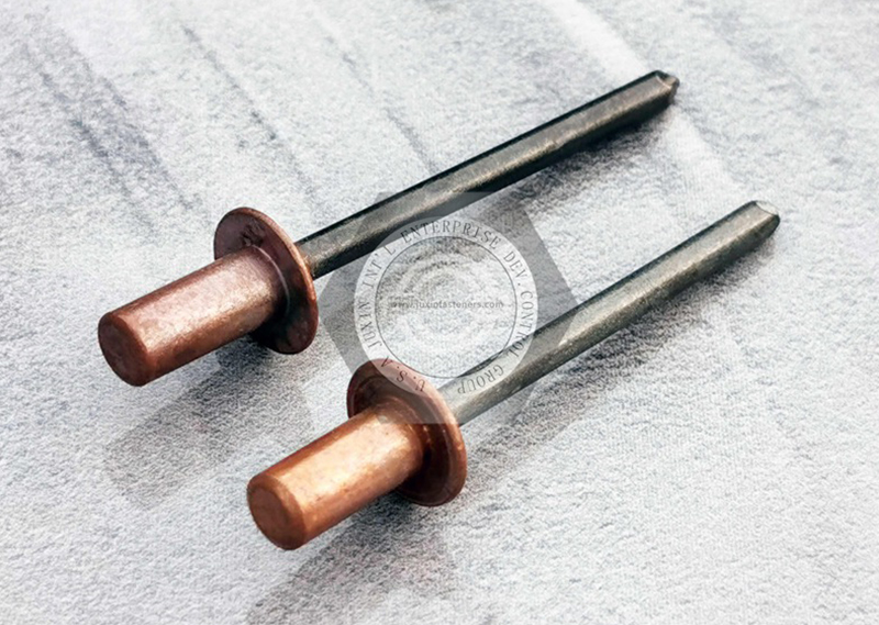 Sale Close End Domed Head Copper Blind Rivets