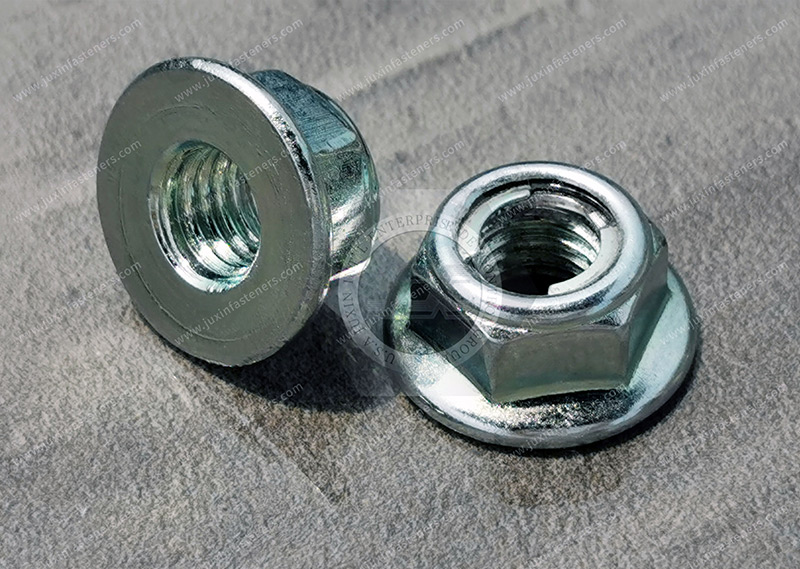 Metal Flange Prevailing torque type all-metal hexagon nuts with flange ...