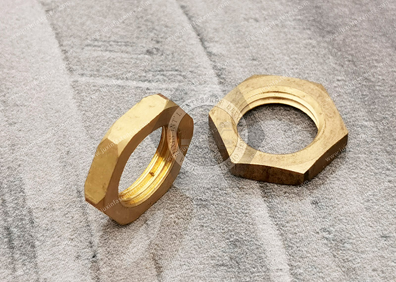 Hexagon thin nuts (chamfered), with metric fine pitch thread ...