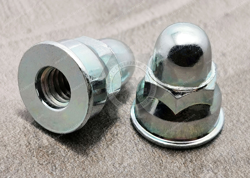 Custom Acorn Hexagon Nuts With Flange-Welding Type