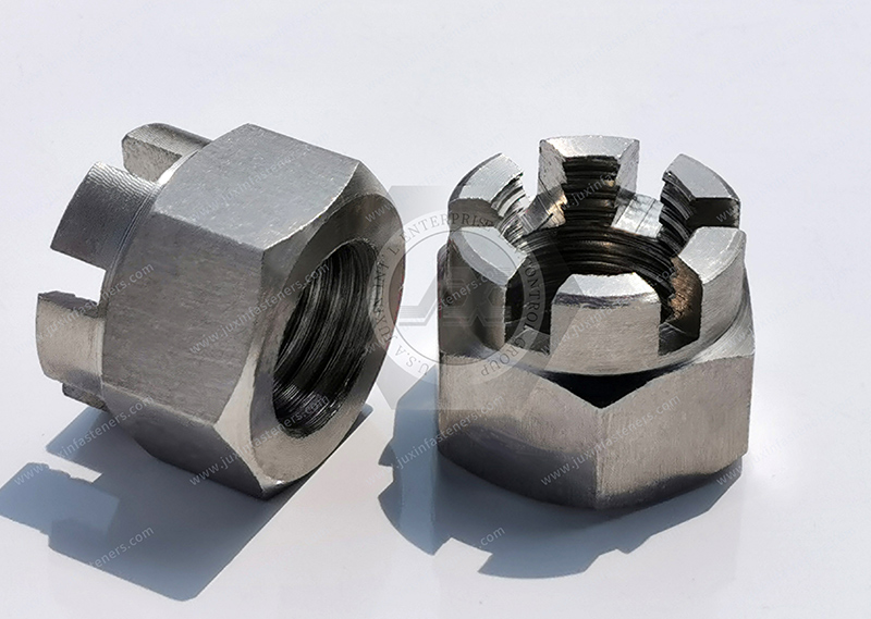 High Quality Stainless Steel Locknuts for use with Cotter Pins