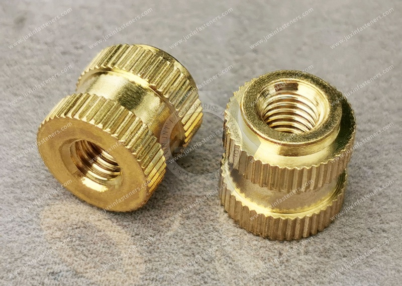 Open Insert Nuts For Plastics Mouldings - Round With Shoulder - Type JX ...