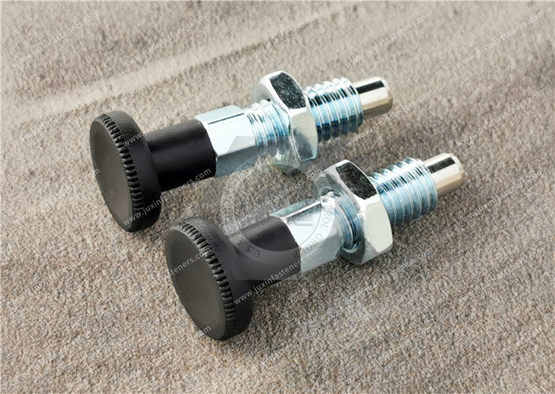 Knob-Style Retractable Spring Plungers&Coarse Tooth Indexing Pin Knob ...