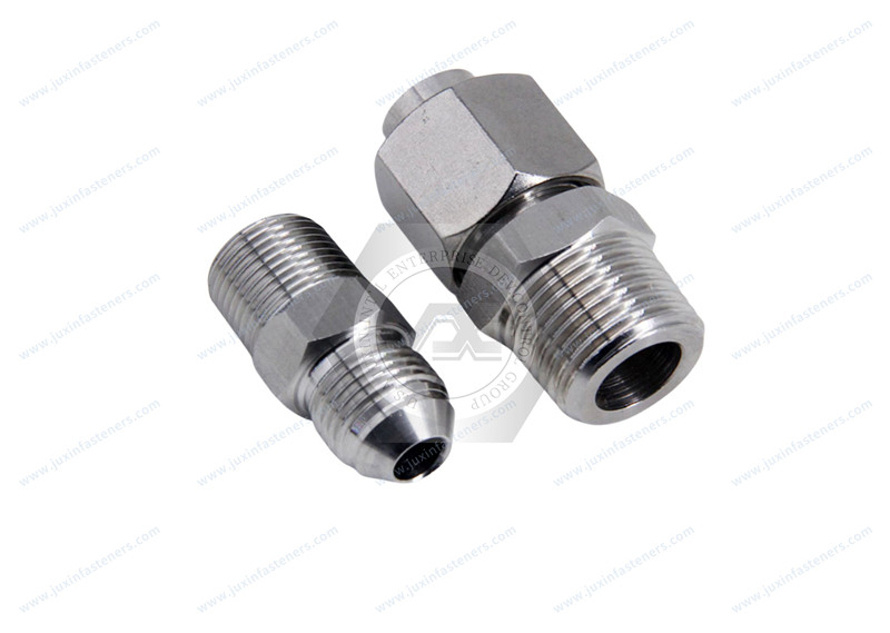 Q651B Stainless steel Expanding taper thread straight pipe joint ...