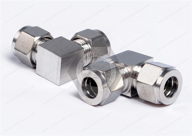 Q806 Clamping sleeve type right angle joint body&24° Cone connectors ...
