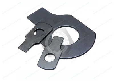 Tab Washers with Long and Short tab at Right Angles material ...