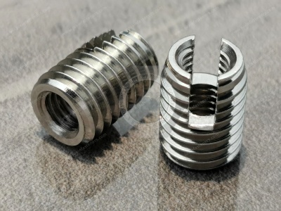 The difference between self-tapping screw sleeve and ordinary wire ...