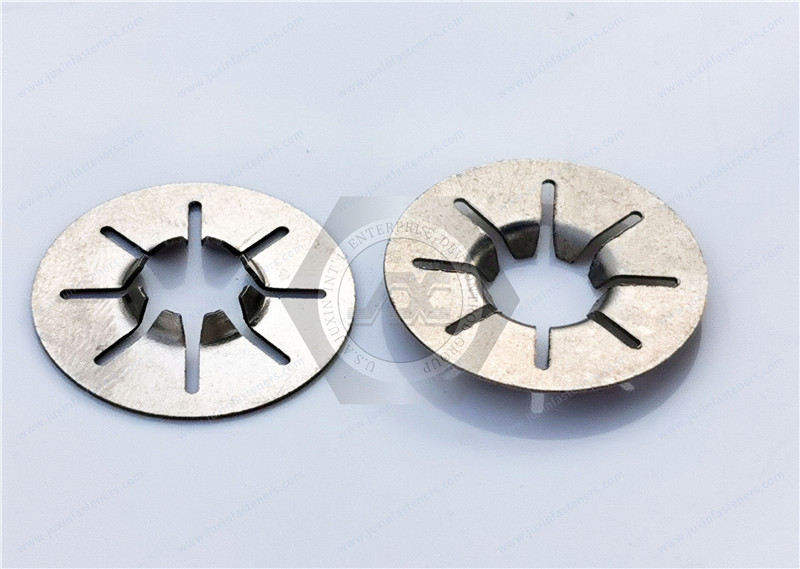 Stainless steel Locking washer&Quarter-Turn Retainer, Size 6, Stainless ...