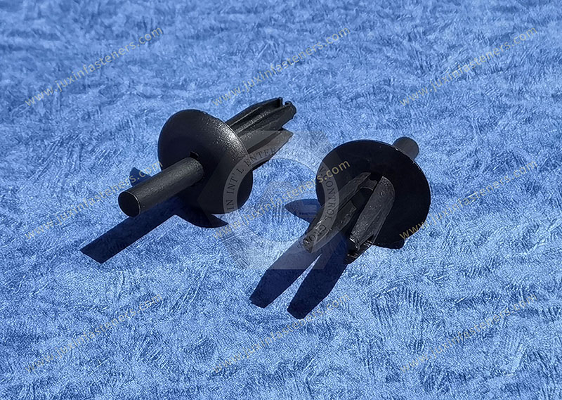 Custom JX-13M11244 General Plastic Push Lock Rivets For Automotive