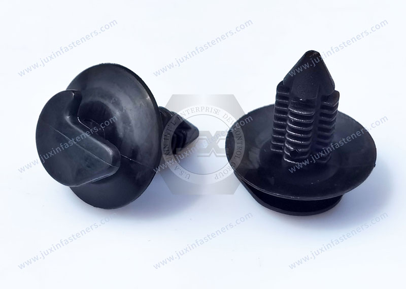 JX-13M05160 General Plastic Barbed Screw Rivets For Automotive Supplier